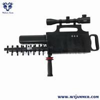 China 1200 Meters Handheld 4 Bands GPS WiFi5.8g Drone Signal Jammer for sale