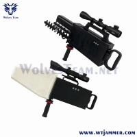 China 1200 Meters Handheld 4 Bands GPS WiFi5.8g Drone Signal Jammer for sale