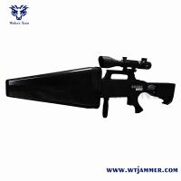 China 1200 Meters Handheld Type 4 Bands GPS WIFI2.4G WiFi5.8g Drone Signal Jammer for sale