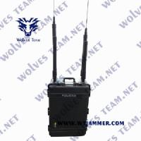 China 4 Bands Drone Gps Signal Jammer Rf 800/900 Mhz 3000 Meters Wifi2.4g/5.8g for sale