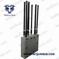 China 80 W Cell Phone Signal Jammers Gsm Lte 4g 5g Gps Wifi Lojack Wifi for sale
