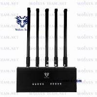 China 100 Meters Desktop Cell Phone Signal Jammer For Gsm Pcs Dcs Cdma 3g 4g 5g Signal for sale