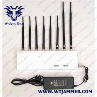 China 8 Antennas 8 Band All Signal Jammer Block 3g 4g Gps Wifi 2.4g Blocker for sale