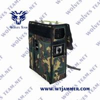 China Waterproof IP68 IED Bomb Military Standard Drone Jammer Remote control 10Km Anti UAV for sale