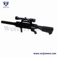 China 1200 Meters Handheld Type 4 Bands GPS WiFi2.4G WiFi5.8g Drone Signal Jammer for sale