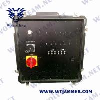 China IED Bomb 22 bands high power GSM 5G UHF VHF RF Signal Jammer Mounted on Car for sale