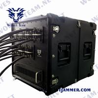 China IED Bomb 22 bands high power GSM 5G UHF VHF RF Signal Jammer Mounted on Car for sale