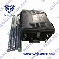 China Software control Bomb IED Military Wireless signal Jammer Shockproof Waterproof Outdoor use  1000 meters for sale