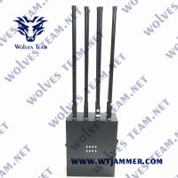 China 8 Bands Backpack WiFi5.8g GPSL1 GSM 433MHz Gun Type Drone Jammer for sale