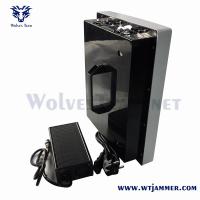 China 4 Bands Handheld VIP Protection Security 1200m GPS WiFi Drone Signal Jammer for sale