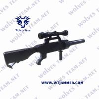 China 1000m Portable Uav Jammer 3 Bands Handheld GSM WiFi 2.4G WiFi 5.8g GPS Signal Drone Jammer for sale