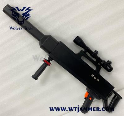 China Handheld Portable WiFi 2.4G 5.8g GPS Signal Anti-Drone Jammer up to 1000 Meters for sale