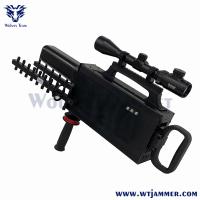 China Handheld Poratble Drone Signal Frequency RF 433MHz WiFi 5.8g Gpsl1 Signal Jammer for sale