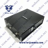 China 120W High Power 20-70Mhz VHF UHF 2G 3G 4G Wifi 8 bands Backpack Jammer for sale