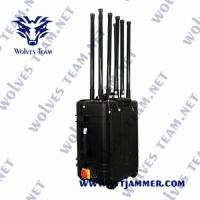 China High Power Military Portable Waterproof RC 433 Anti Uav Drone Jammer up to 4000 meters for sale