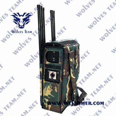 China EOD Drone jammer system Anti UAV Remote control IP65 Army Military Drone Jammer  8Km for sale