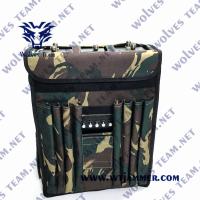 China EOD Drone jammer system Anti UAV Remote control IP65 Army Military Drone Jammer  8Km for sale
