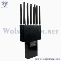 China Handheld Signal Jammer Multi Band Wireless Signal Blocker Ensuring Privacy and Security in Sensitive Areas and Meetings for sale
