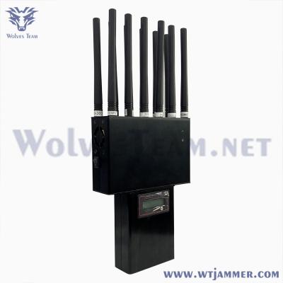 China Handheld Signal Jammer Multi Band Wireless Signal Blocker Ensuring Privacy and Security in Sensitive Areas and Meetings for sale