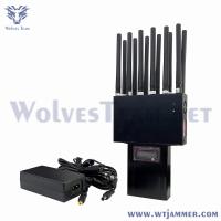 China Handheld Signal Jammer Multi Band Wireless Signal Blocker Ensuring Privacy and Security in Sensitive Areas and Meetings for sale