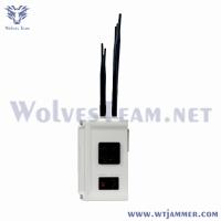 China High Power 4-Band Desktop Signal Jammer  Antenna Cellphone WiFi GPS Blocker for Office for sale