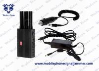 China Selectable 6 Antennas GSM CDMA 3G 4G mini cell phone jammer for sale