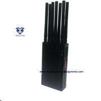 China Portable  10  antenna Mobile phone Signal Jammer PCS  CDMA 3G 4G  5G WiFi GPS Signal Jammer for sale