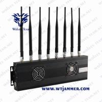 China Desktop Omni-Directional Antennas Adjustable Powerful Mobile Phone Signal Jammer/UHF VHF GSM 5G Signal Jammer for sale