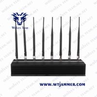 China Desktop Omni-Directional Antennas Adjustable Powerful Mobile Phone Signal Jammer/UHF VHF GSM 5G Signal Jammer for sale