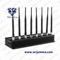 China Desktop Omni-Directional Antennas Adjustable Powerful Mobile Phone Signal Jammer/UHF VHF GSM 5G Signal Jammer for sale