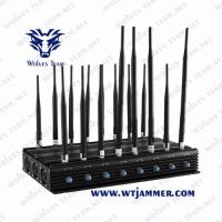 China Multi-bands 14 Channels  Cellular Cell Phone Signal Jammer WiFi Blocker UHF VHF 3G  4G 5G Phone Signal Jammer for sale