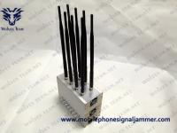 China Cooling Fans All Cell Phone Signal Jammer GSM 3G 4G 5G Jammer Multi Bands Omni-directional Antenna for sale