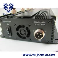 China UMTS 3G/GSM800/900MHz 4G 5G Mobile phone signal Jammer Jamming range up to 40m for sale