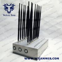 China 18 Antennas 18W Wifi 2.4g 5.2g 5.8g 30m Mobile Signal Blocker for sale