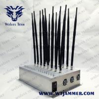 China 18 Antennas 18W Wifi 2.4g 5.2g 5.8g 30m Mobile Signal Blocker for sale