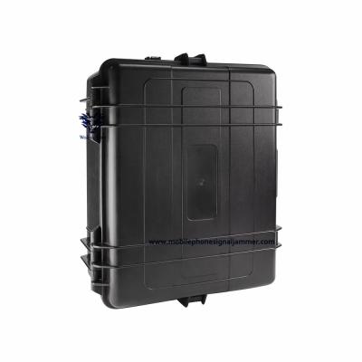 China Big Powerful Bomb Signal Jammer Aluminum Alloy Casing IED Cell Phone GPS RF Control Signal Jammer for sale