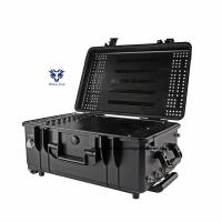 China Big Powerful Bomb Signal Jammer Aluminum Alloy Casing IED Cell Phone GPS RF Control Signal Jammer for sale