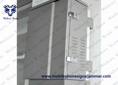 China 4G 5G Cell phone Blocker GSM CDMA PCS Prison Jammer 300 - 600M Shielding Radius For Large Sensitive Locations for sale