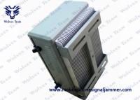 China 4G 5G Cell phone Blocker GSM CDMA PCS Prison Jammer 300 - 600M Shielding Radius For Large Sensitive Locations for sale