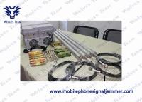 China Dust Resistance Convoy Bomb Jammer , Cell Phone Wifi Signal Jammer Jamming Range 100m for sale
