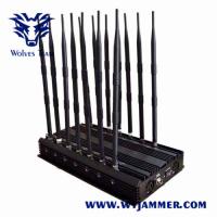 China 18 Bands GSM 3G 4G 5G WiFi UHF VHF GPS Signal Jammer Indoor Exam Meeting Room 50 meters range for sale