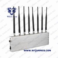 China 40m 18W 3G 4G UHF VHF WiFi Bluetooth Signal Jammer for sale