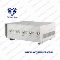 China Indoor Powerful Cellular GSM CDMA 3G 4G 5G Cell phone WiFi/Bluetooth Signal Jammer 100 meters range for sale