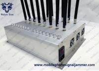 China Smart Mobile Cell Phone Jammer WiFi Bluetooth /5G/GPS/Lojack/UHF/VHF Drone Signal Jamming for sale