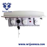 China Indoor GSM Mobile Phone 5G Signal Jammer With Directional Panel Antenna and Remote Control for sale
