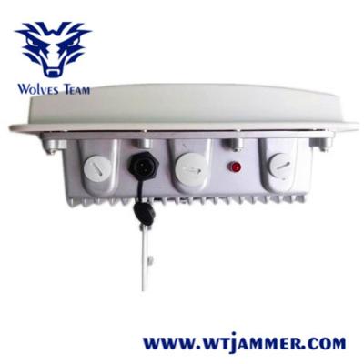 China Indoor GSM Mobile Phone 5G Signal Jammer With Directional Panel Antenna and Remote Control for sale