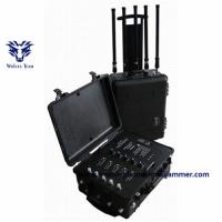 China 250W 8 Bands GPS WiFi 2.4G Portable Signal Jammer for sale