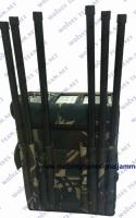 China All In One Mobile Signal 5G Sigmal Jammer Device Blocking GPS WiFi RF Signal With Backpack type for sale