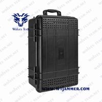 China Military All Cell Phone 300w 300M Outdoor Signal Jammer for sale