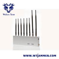 China 10 Bands 16 Watts 3G 4G GPS WiFi LoJack VHF UHF Signal Jammer for sale